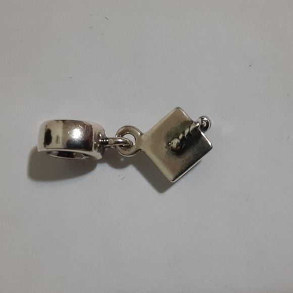 Pandora | Jewelry | Pandora Silver Graduation Cap Charm | Poshmark